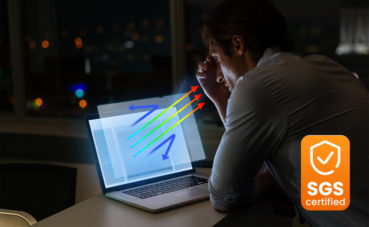 TECGEAR Blue Light Shield for Laptops